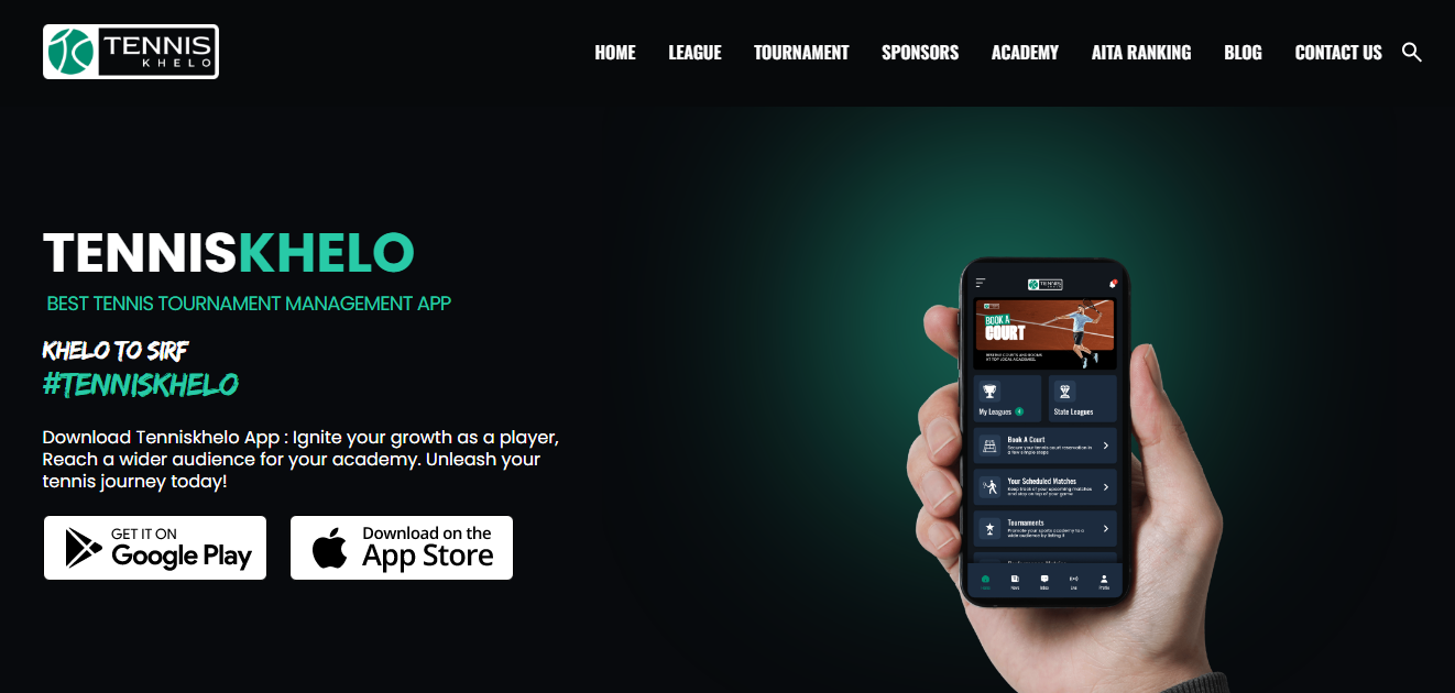 Top 5 India's Leading Tennis Tournament App