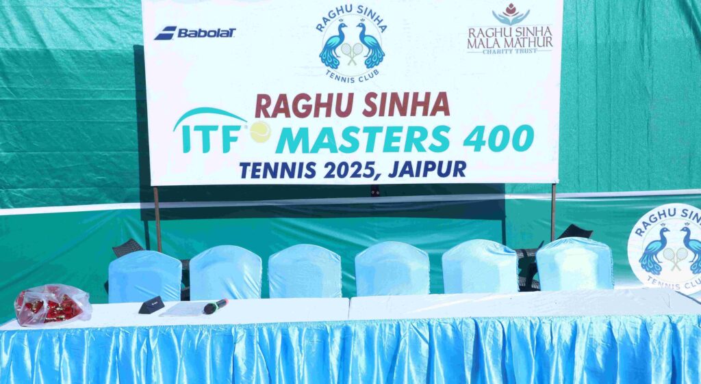 International Tennis Arrives: Raghu Sinha ITF Masters 400 Kicks Off in Jaipur